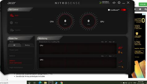 Acer Nitro 5 An515 42 Nitro Sense Cpu Fan Is Not Working Acer Community