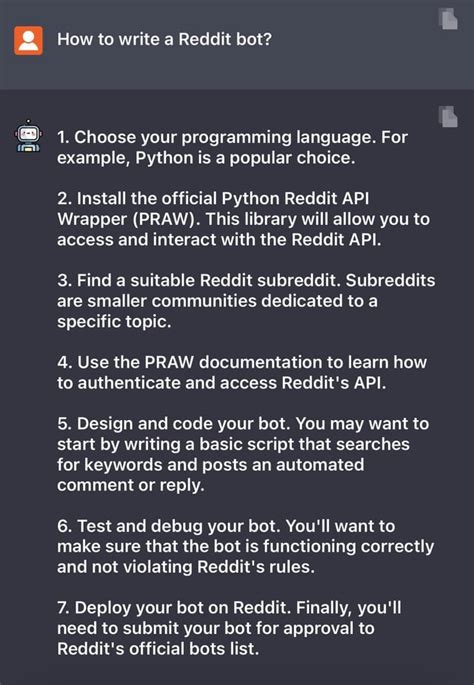 How To Make A Reddit Bot It Answer Differently This Time Rchatgpt