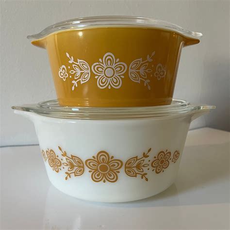 Vintage Retro Pyrex Casserole Dishes Lids Kitchen Artofit