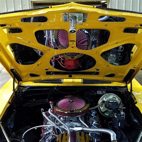 Camaro Hood Trunk And Complete Sets 1967 69 Camaro Hood W Cowl Induction