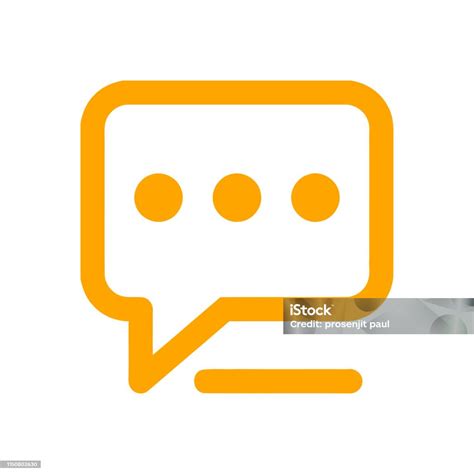 채팅 아이콘 Sms 아이콘 채팅 거품 코멘트 아이콘 통신 대화 아이콘 연설 거품 아이콘 벡터 평면 디자인 Brand Name Online Messaging Platform에