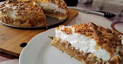 Польский яблочный пирог с безе и крошкой рецепт с фото пошаговый от Ложкина Елена Овкусе ру