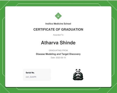 Aging Ai Research Medicine Drugdiscovery Drugdevelopment Atharva Shinde