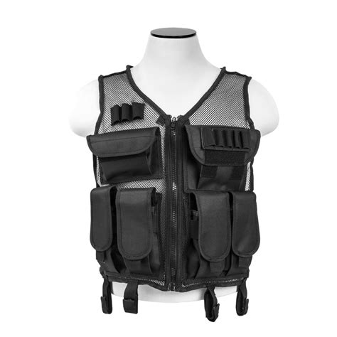 Mesh Tactical Vest Black