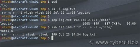 How To Copy And Transfer Files Remotely On Linux Using Scp And Rsync Unixcraft