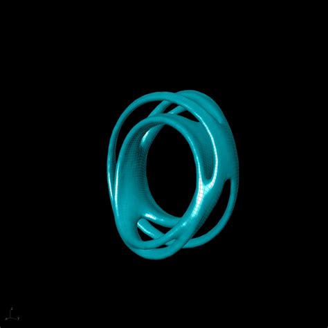 Quaternion Fractal Ring Digital And Casted In Silver Too Jewelry McNeel Forum