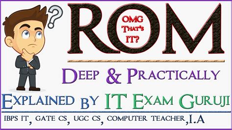 What Is ROM How ROM Works Practically Explained Computer Memory Undertanding ROM Chip Deeply