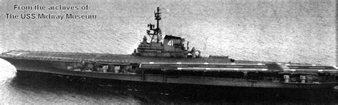 1138 1958 Uss Midway Cva 41 After Scb 110 Modernization Uss