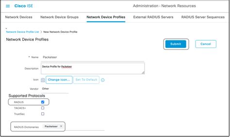 Use Radius For Device Administration With Identity Services Engine Cisco