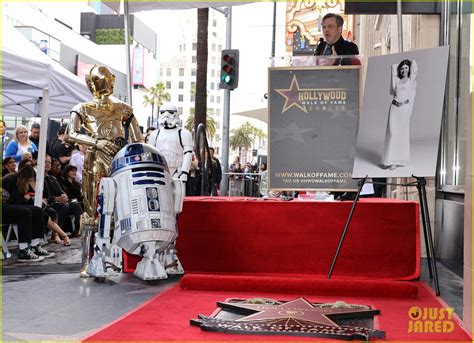 Billie Lourd Is Surrounded By Star Wars Memorabilia Mark Hamill