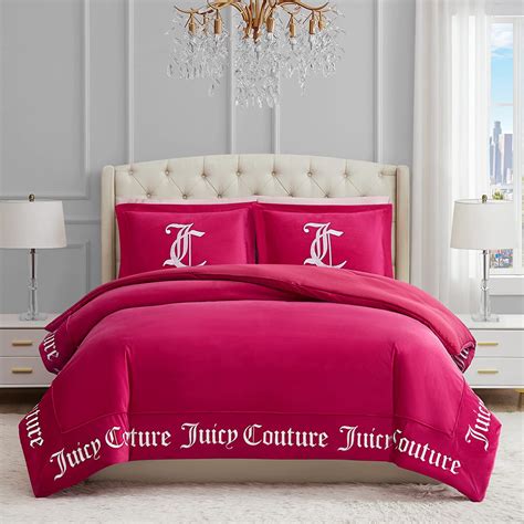 Juicy Couture Comforter Set Gothic Design Bedding