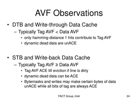 Ppt Architectural Vulnerability Factor Avf Computation For Address Based Structures