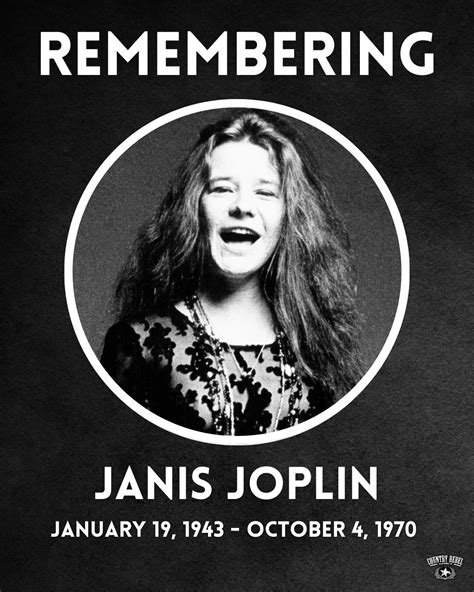 Addicted Janis Lyn Joplin Was Born In Port Arthur Texas On This Day