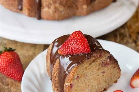 Strawberry Yogurt Bundt Cake The Kitchen Magpie