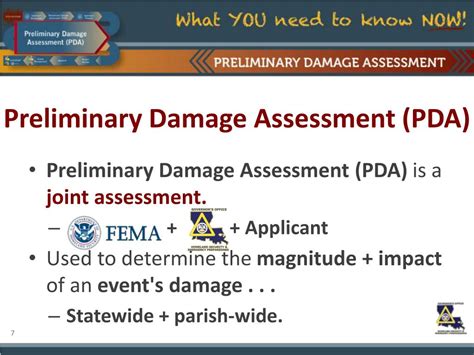 Ppt Preliminary Damage Assessments Pdas Qualify You Or Not For