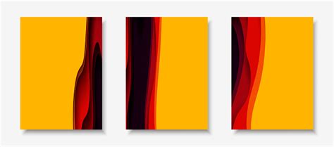 3d 추상적인 배경을 종이 수직 A4 전단지 잘라 모양 벡터 디자인 레이아웃 0명에 대한 스톡 벡터 아트 및 기타 이미지 0명 공예 구멍 Istock