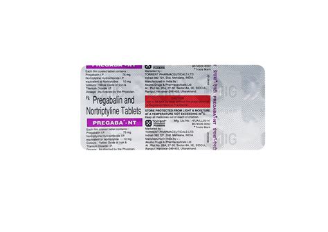Pregaba Nt Tablet Uses Side Effects Price And Substitutes