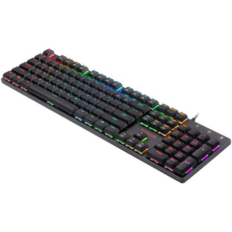 Клавиатура Gaming Redragon Shrapnel, Механична, Подсветка RGB, Blue ...