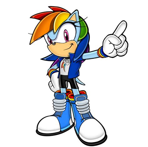 Rainbow Dash Sonic Style By Prime 101 On Deviantart