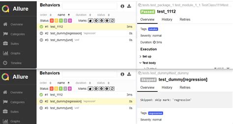 Allure Pytest How To Insert Entries To The Allure Report For Tests