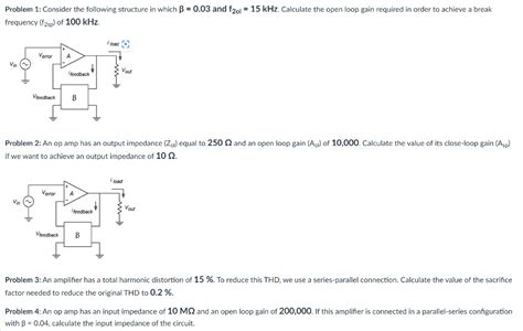 Solved Problem 1 Consider The Following Structure In Which Chegg