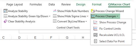 Add New Data Points To Control Charts Automated Macro Makes Adding