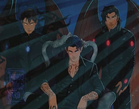 The Bat Boys🌌 Personajes De Libros Rosas Y Espinas Ilustraciones