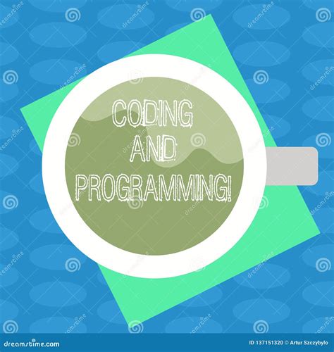 Word Writing Text Coding And Programming Business Concept For Design