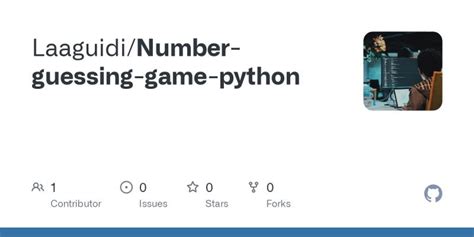 Yassine Laaguidi On Linkedin Number Guessing Game Pythongamepy At Main