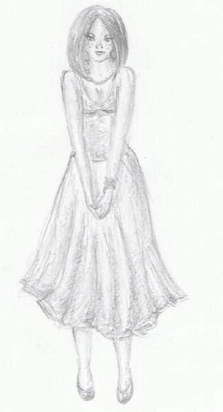 Малюнки жінок олівцем в повний зріст 29 фото