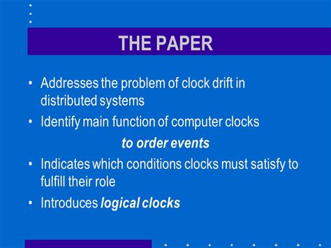 Distributed System Lamport Clock At Gilberto Morales Blog