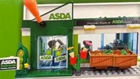 Lego City Grocery Store Gets Unusual Asda Makeover