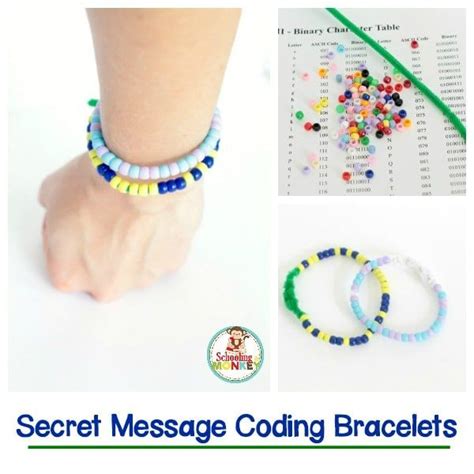 How To Make Binary Coding Bracelets With Secret Messages Artofit