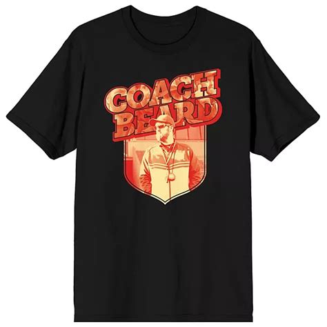 Mens Ted Lasso Coach Beard Tee