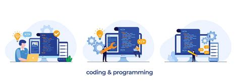 Premium Vector Web Development Programming Languages Css Html It Ui