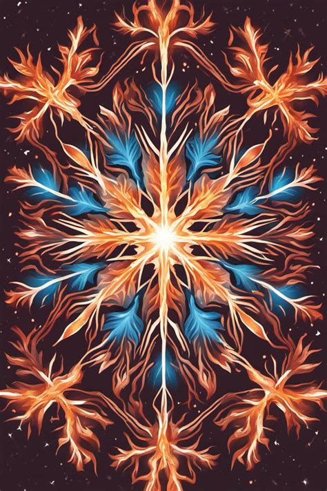 Flaming Snowflake By Iceninja7 2 On Deviantart Flaming Snowflake By Iceninja7 2 On Deviantart