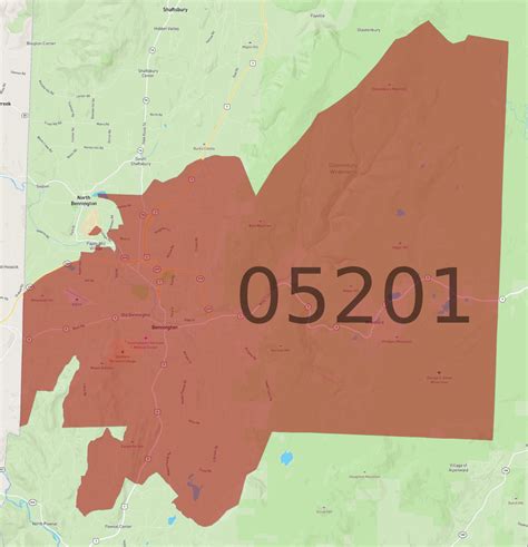 Zip Code 05201