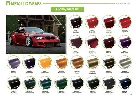 Car Wrap Colors Vinylfrog