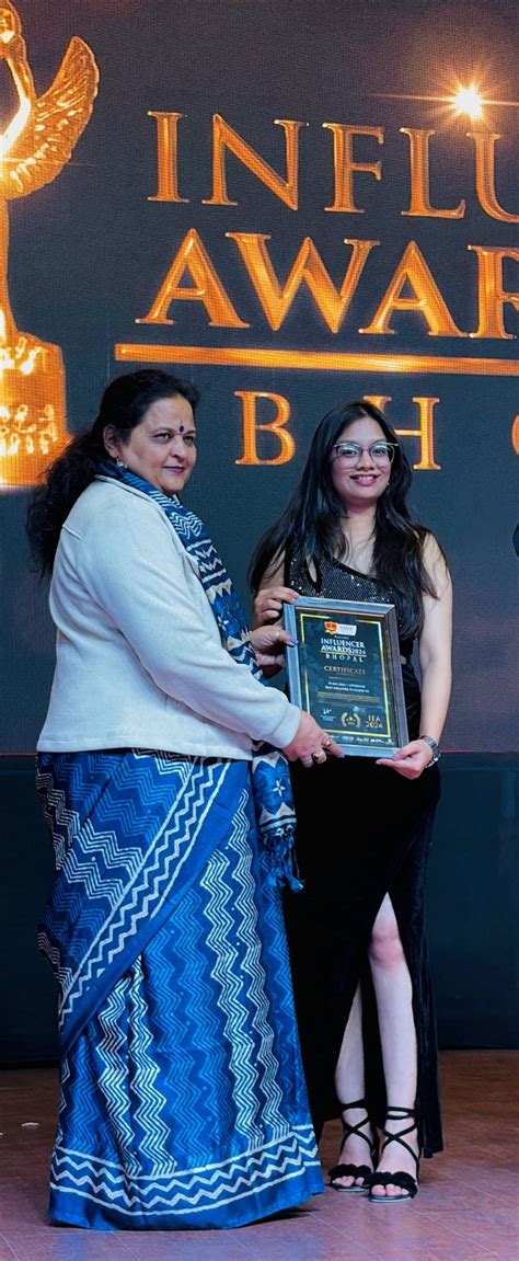 Purvi Jain On Linkedin Sageifa Influencersaward2024 Gratitude Recognition Bhopalevents