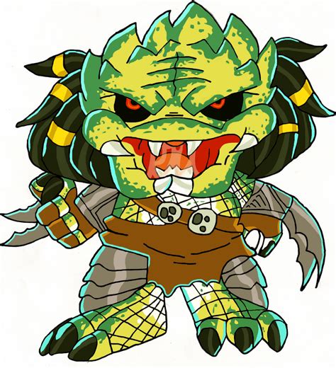 Chibi Predator By Mccoys Man Krisps On Deviantart