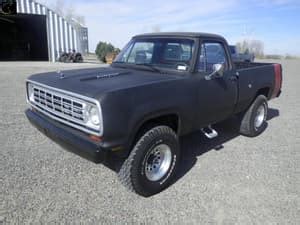 Sold 1975 Dodge W200 Lot No 9745 Other Equipment With 116 Mi