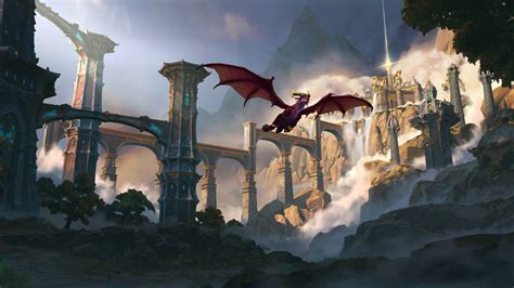 Dragonflight Login Screen Update Here Be Dragons Wowhead News
