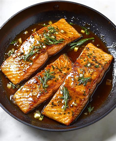 Honey Garlic Glazed Salmon Recipe Savory Kitchen Stories