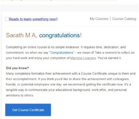 sarath m a on linkedin certified machine learning coursera course andwes ng from stanford…