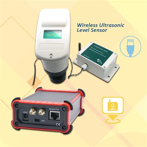 Wireless Digital Ultrasonic Water Level Wireless Ultrasonic Level Sensor Water Level Gauge