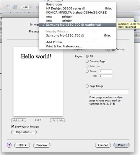 Making A Wireless Printer From A Raspberry Pi Raspberrypi Piday
