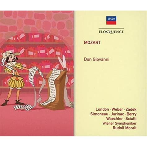 Mozart Don Giovanni Cd