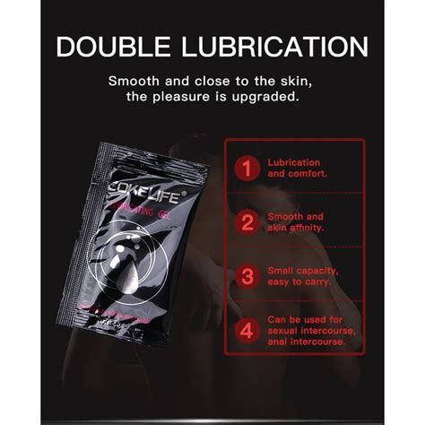 Best Price For Cokelife Sachet Personal Water Based Lubricant Sex Gel