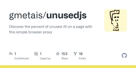 GitHub Gmetais Unusedjs Discover The Percent Of Unused JS On A Page With This Simple Browser