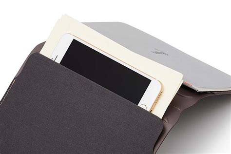 Bellroy Leather Notebook Cover With Extra Pockets And Pen Holder Gadgetsin